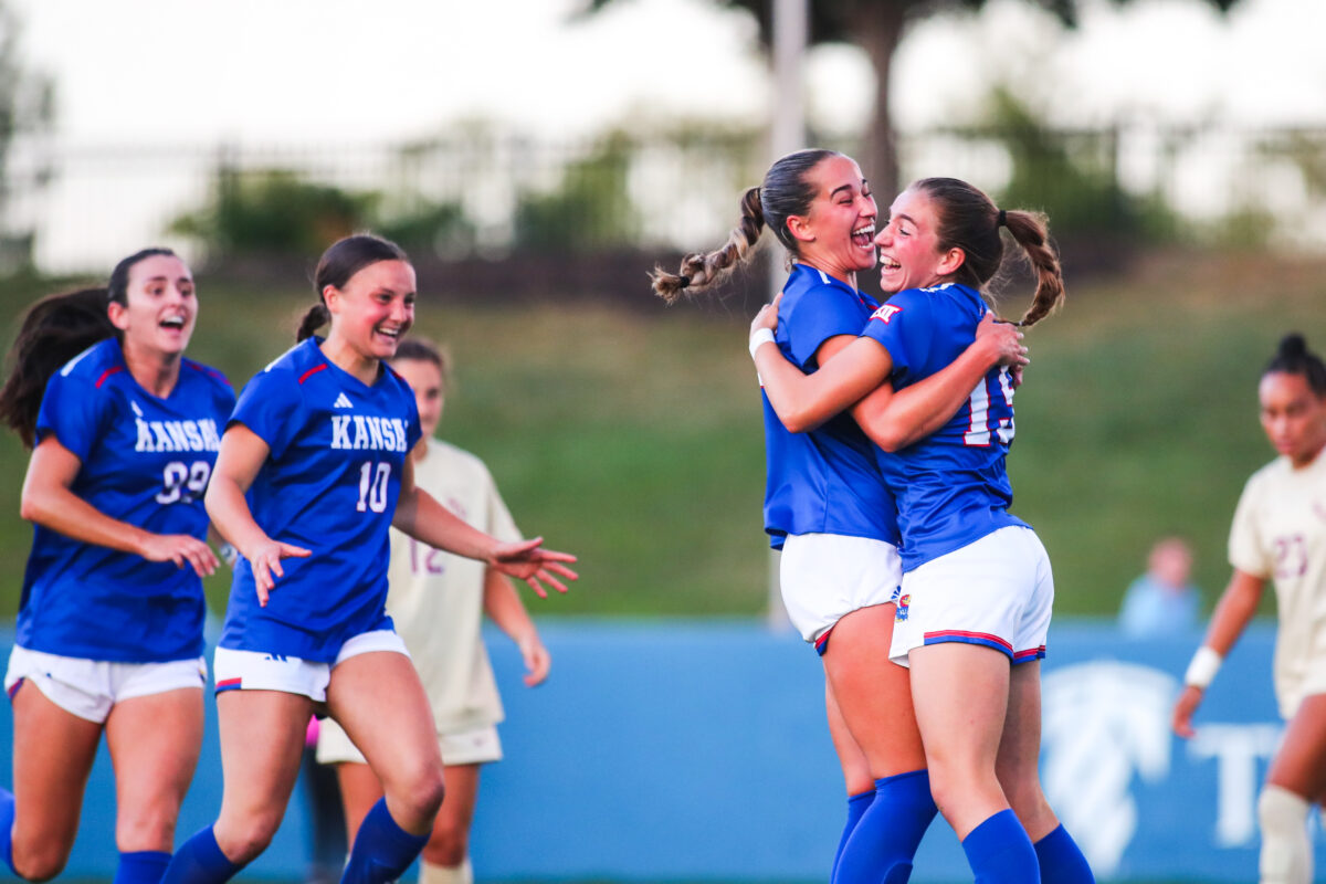 KU soccer holds No. 2 Florida State to 1-1 draw at Rock Chalk Park - KU ...